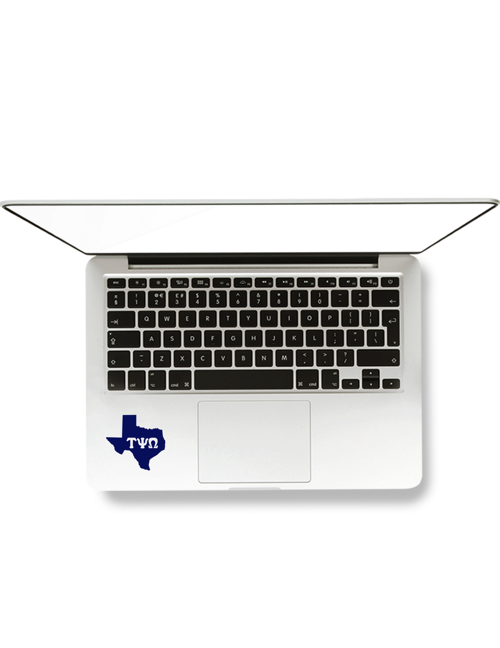 Tau Psi Omega State Decal – Yellow Rose Threads